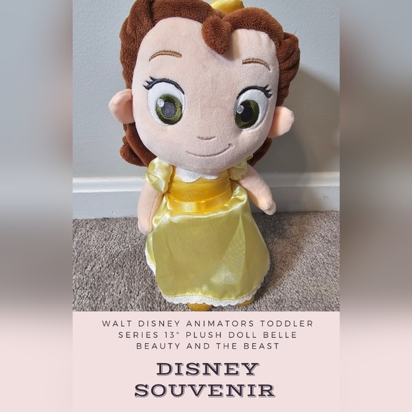 Disney | Toys | Disney Store Beauty And The Beast Belle 3 Toddler ...
